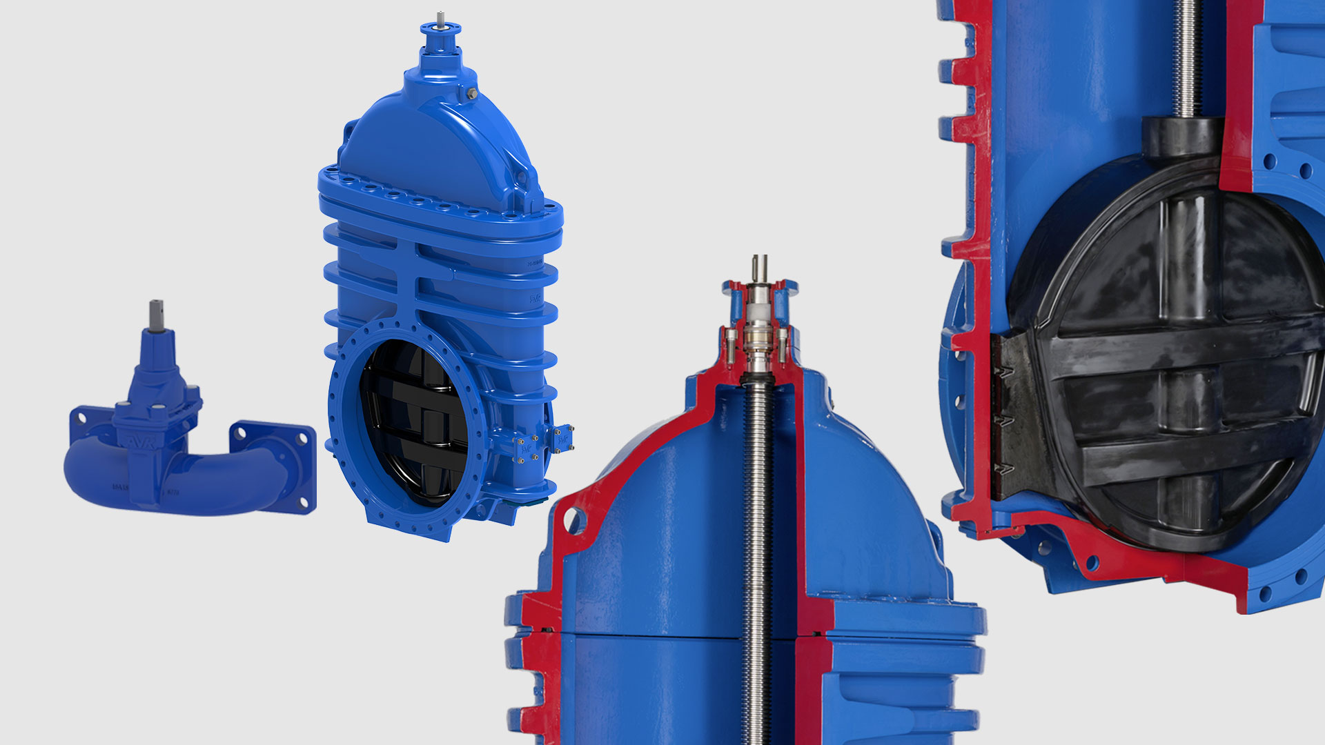 Les vannes à opercule DN 700, DN 900, DN 1 000 sont prêtes à être ...