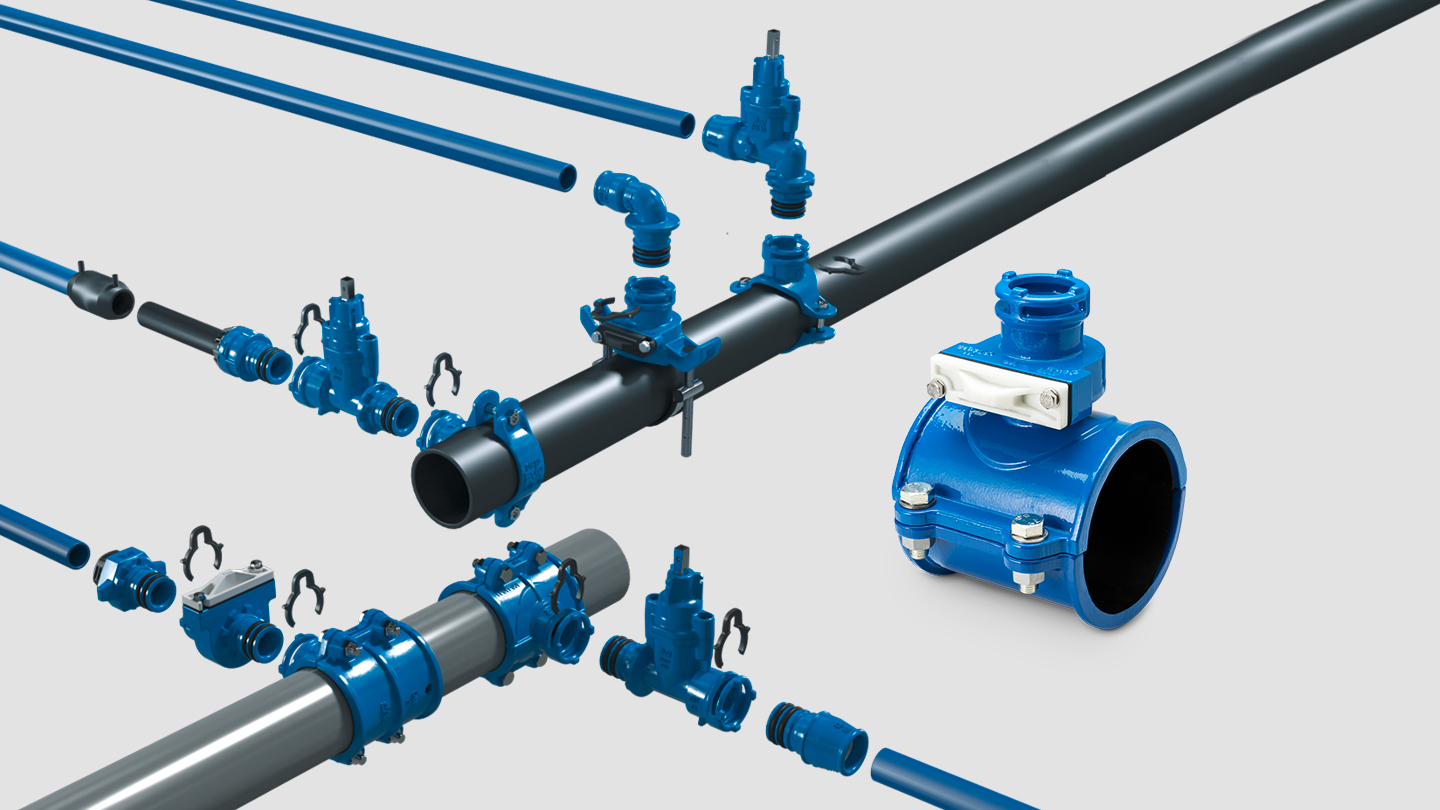 Nieuw Supa Lock™ aanboorzadel voor het onder druk aanboren van PE/PVC ...